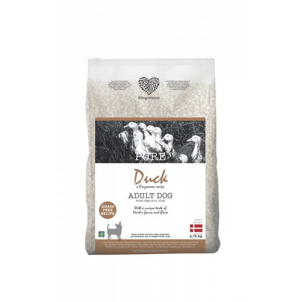 PURE DUCK, DOG, SMALL, 2,75 KG - Hundefoder - NPG Brands A/S